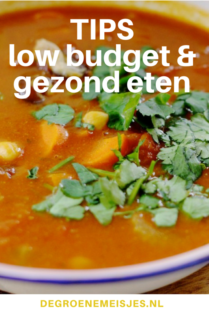 Lowbudget gezond eten - De Groene Meisjes