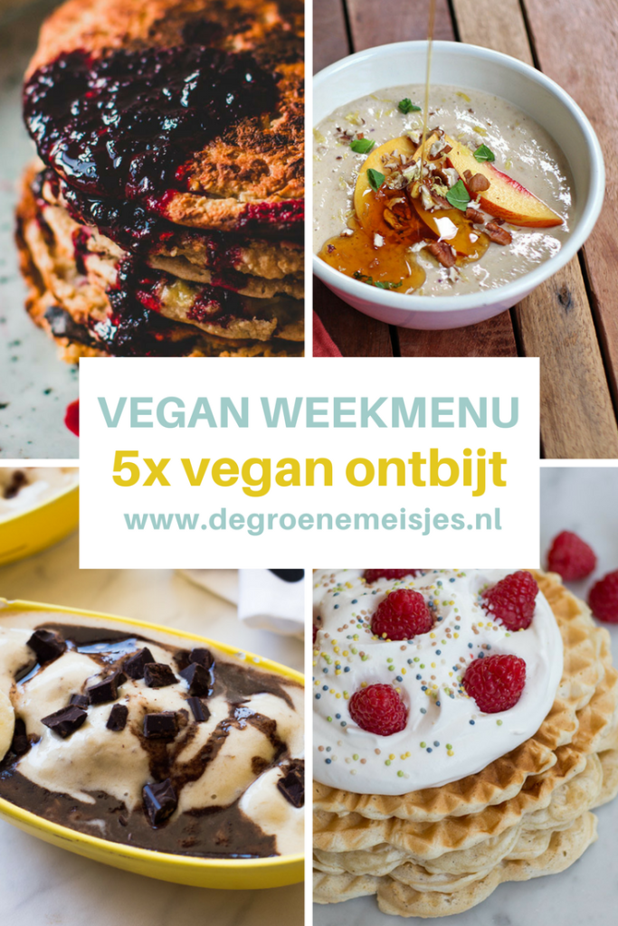 Weekmenu 17 – 21 juli - De Groene Meisjes